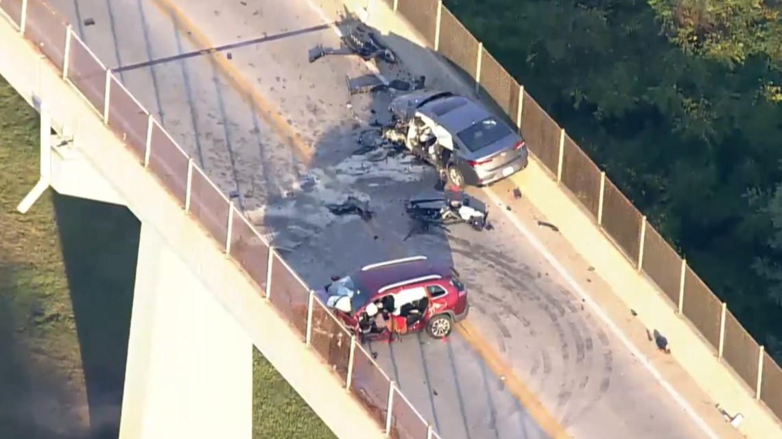 Two-car crash shuts down Thomas Johnson Bridge | wusa9.com