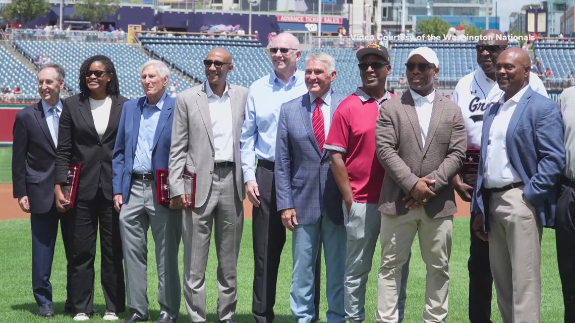 DC Sports Hall of Fame Inducts 2025 Class at Nationals Park | wusa9.com