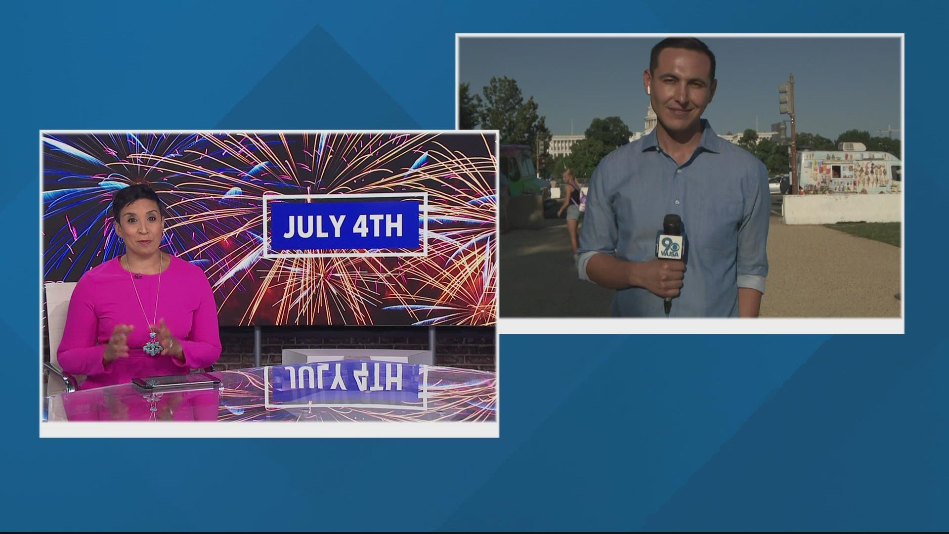 Hundreds previewed the Capitol Fourth concert | wusa9.com