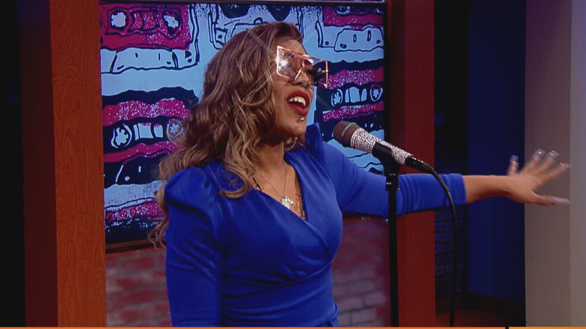 Go-Go band Be’la Dona's lead singer Ashley B. performs her latest ...