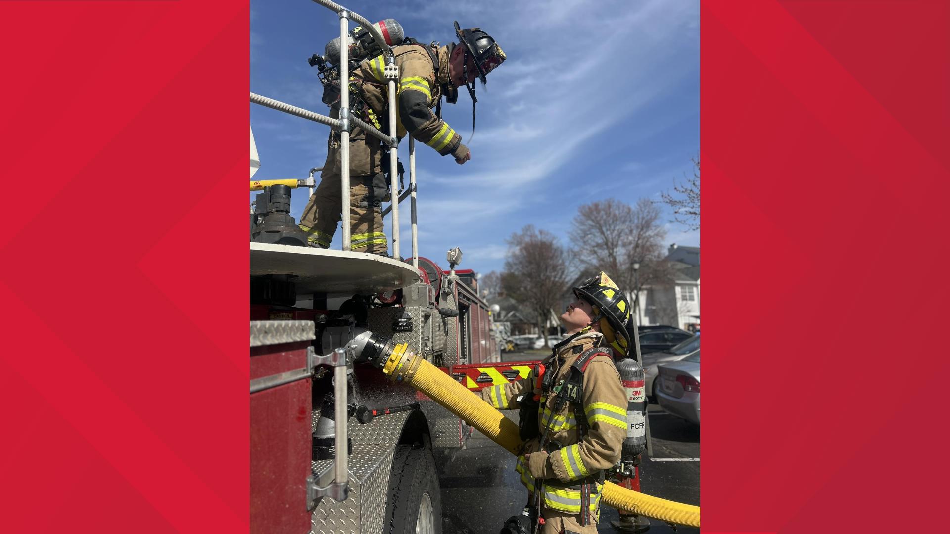 Firefighter injured in Frederick fire | wusa9.com