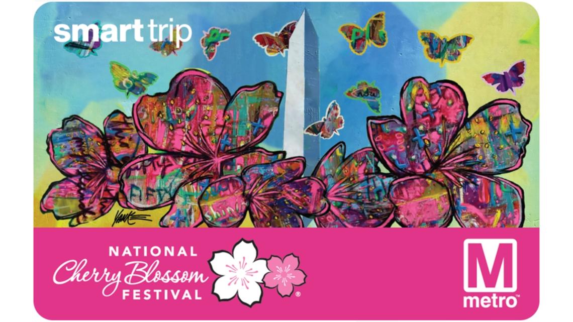 Metro's limited-edition cherry blossom Metro cards for 2026 on sale ...