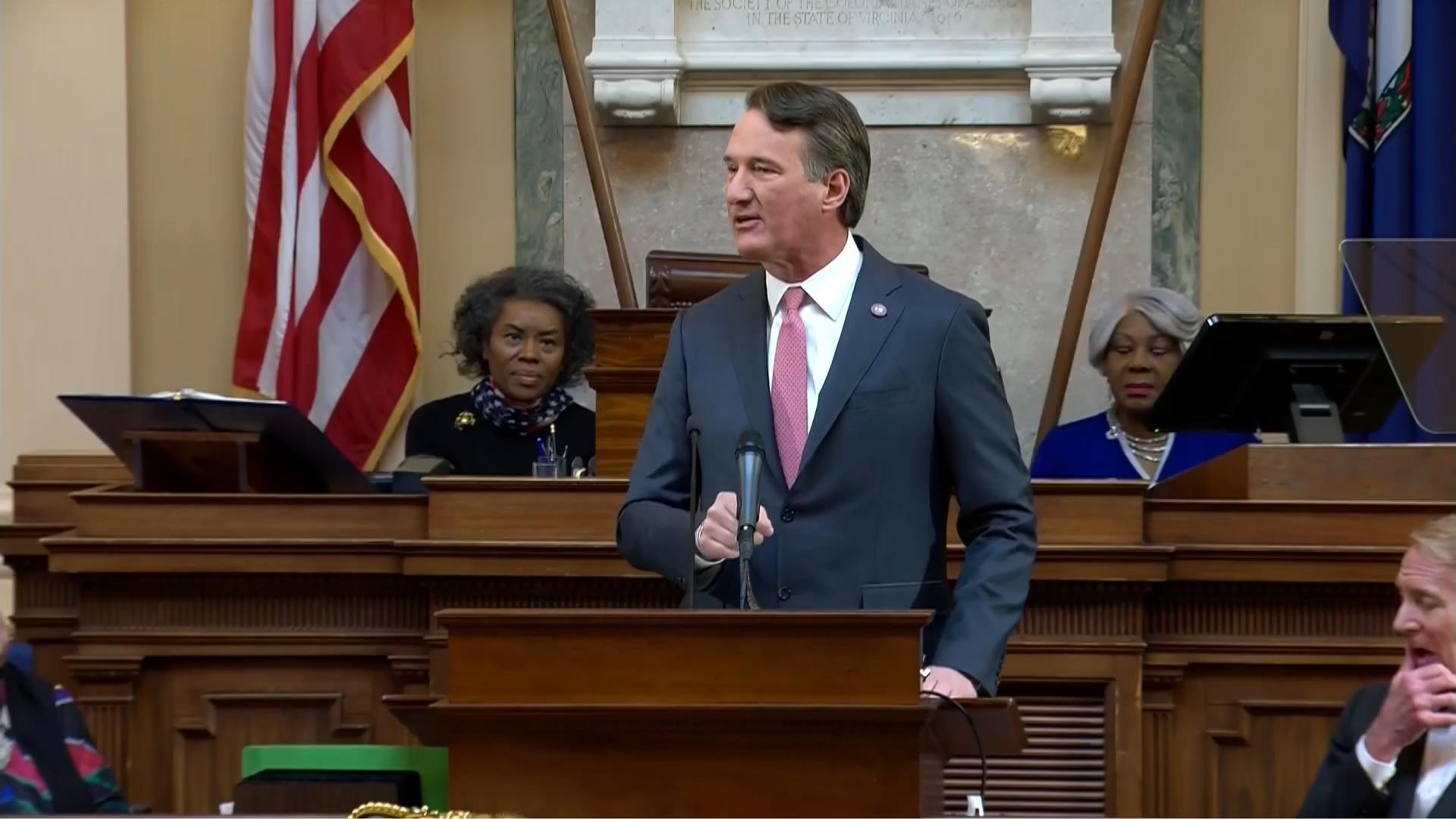 Virginia Gov. Glenn Youngkin delivers 2025 State of the Commonwealth ...
