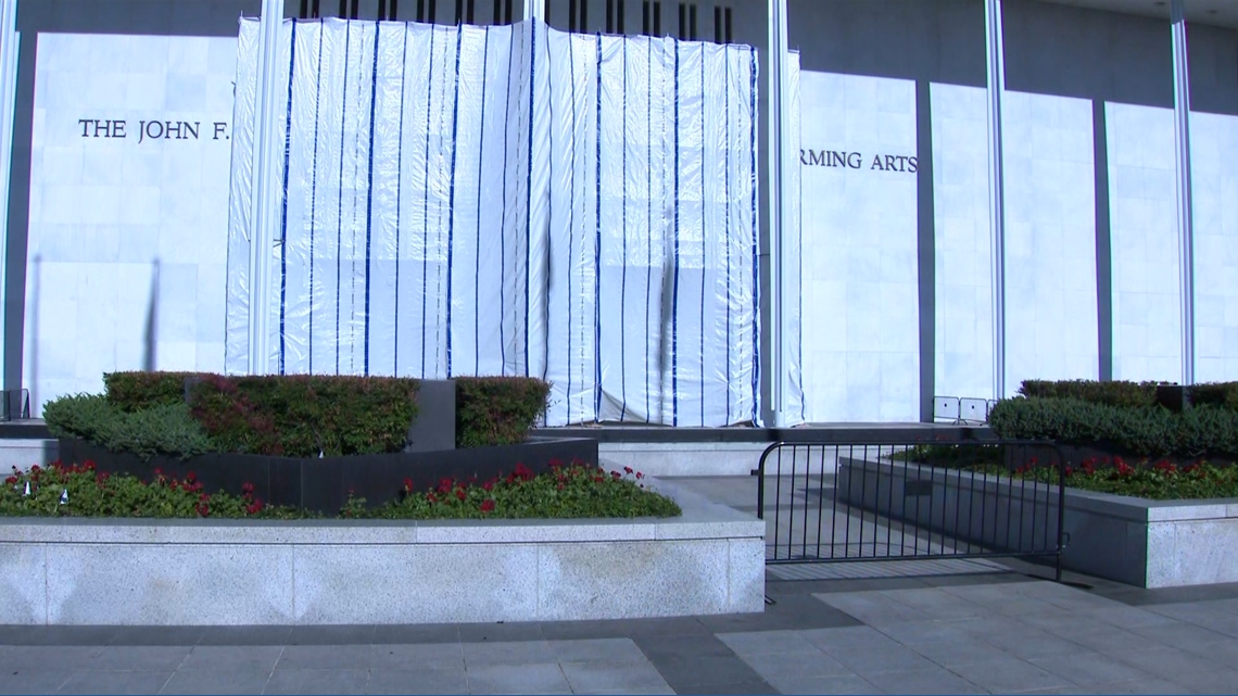Trump's name officially removed from Kennedy Center sign | wusa9.com