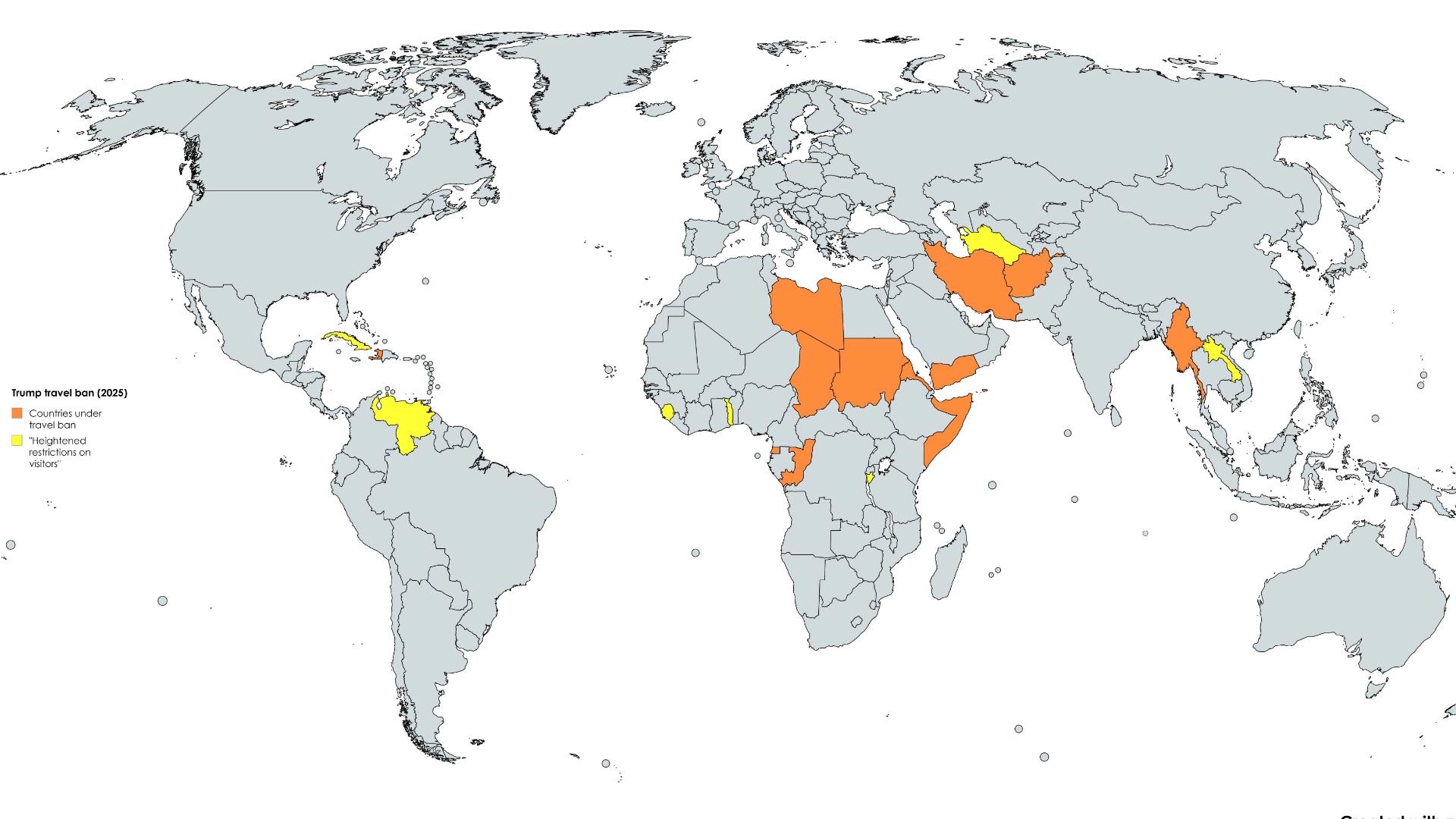 Trump reinstates travel bans for 12 countries | wusa9.com