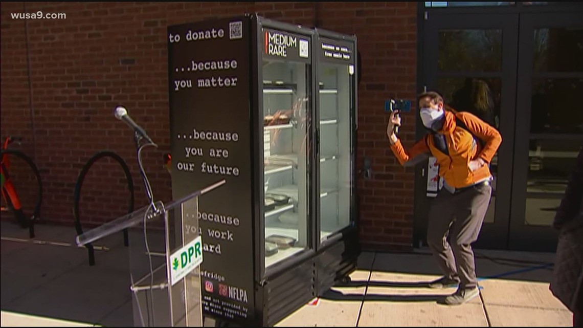 Fridge filled with free food to help lessen food insecurity in DC ...