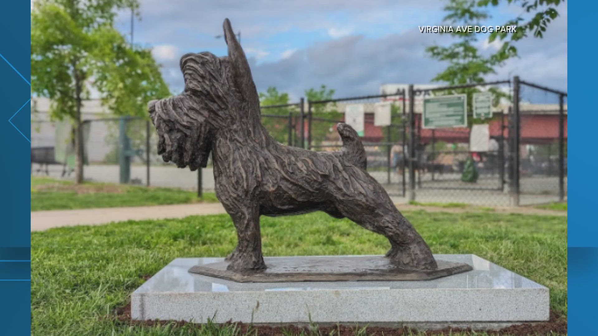 Dog statute stolen from DC park was built to honor beloved educator ...