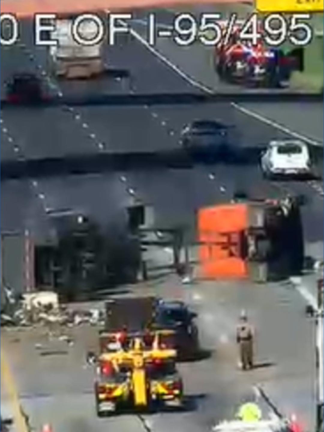 Traffic impact alert: US-50 lanes closed due to tractor trailer crash ...