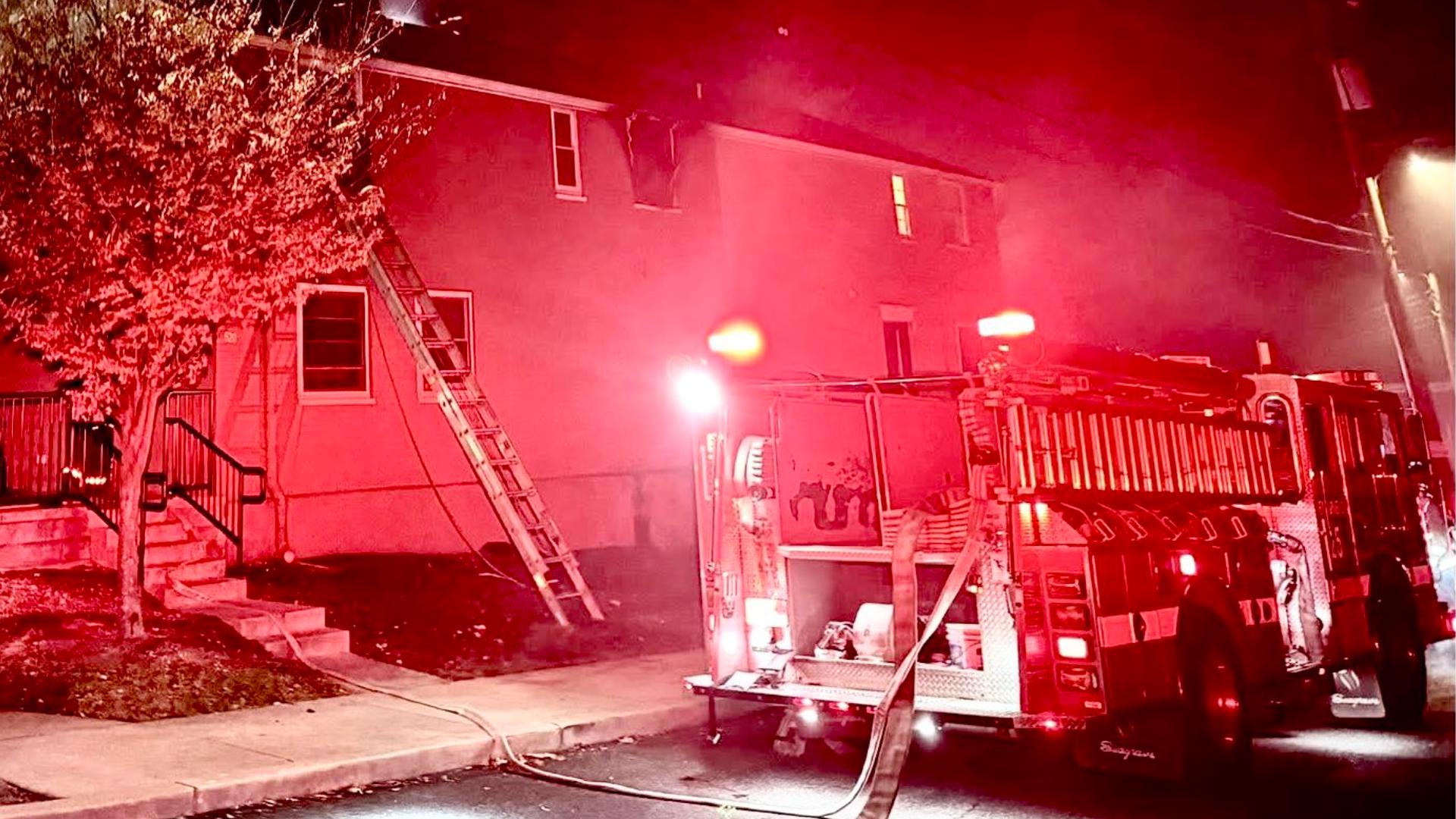 Southeast DC fire displaces 7 | wusa9.com