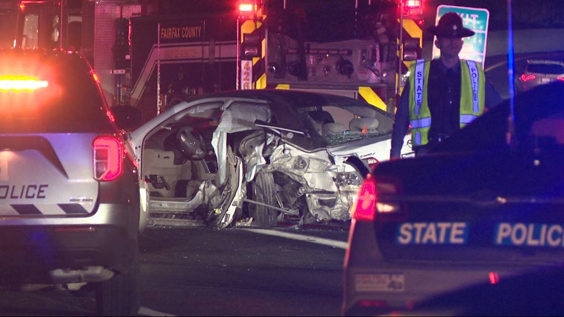 Major crash on I-395 in Fairfax County caused by racing drivers | wusa9.com