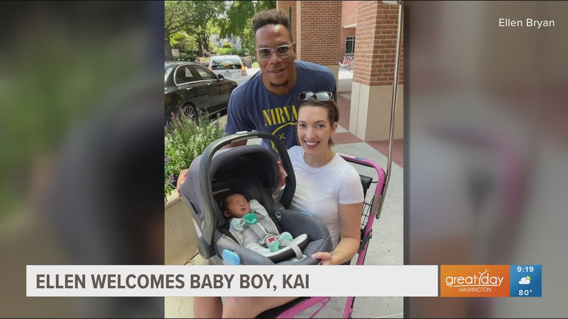 Great Day Washington Host Ellen Bryan welcomes baby boy Kai | wusa9.com