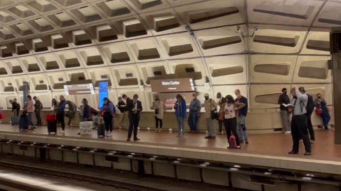 Metro: 60% of railcars "out of service" on Monday | wusa9.com