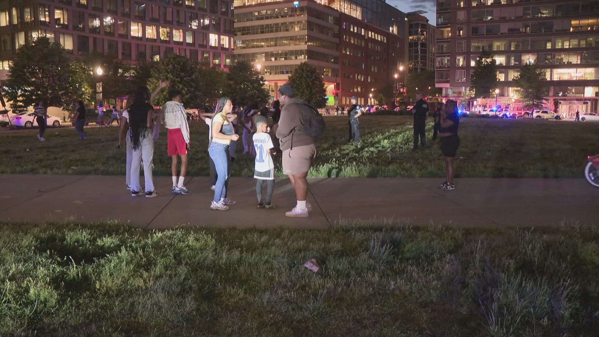 How many curfew violations happened during first weekend of Navy Yard's ...