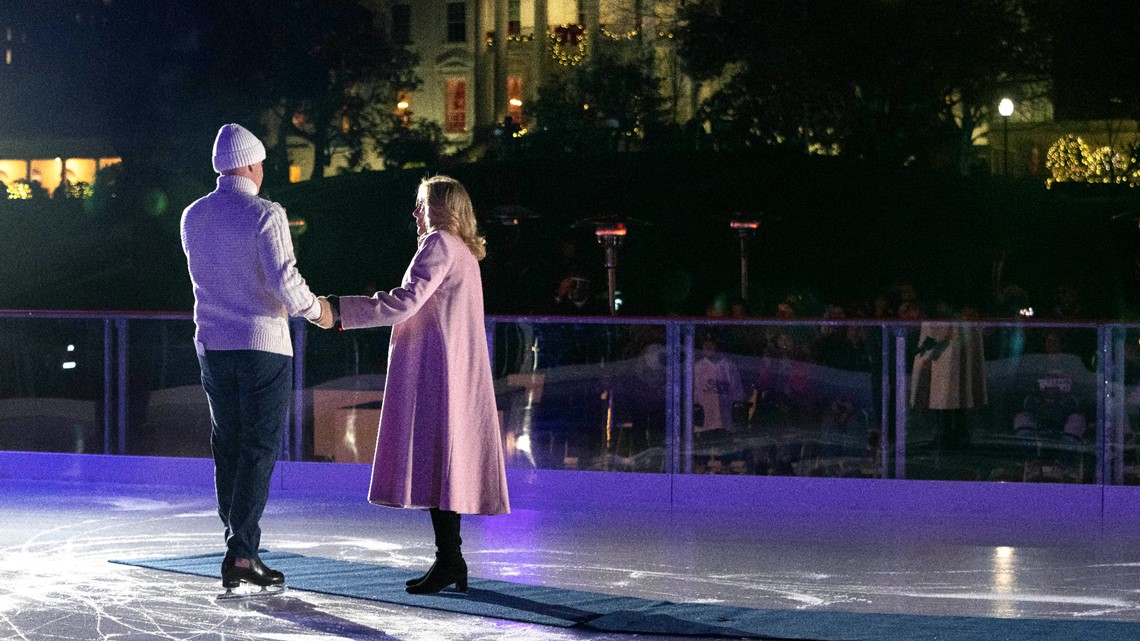 White House ice rink unveiled | wusa9.com