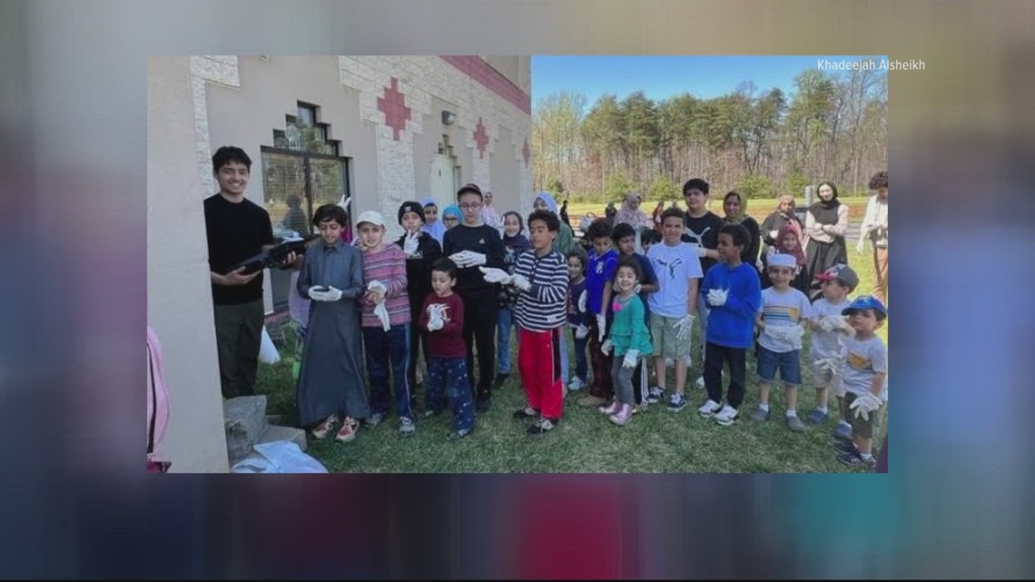 Virginia students bring environmental education to local Mosque | wusa9.com