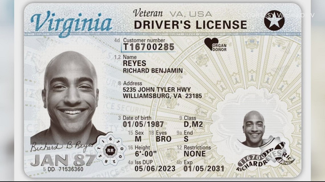 New design for Virginia driver's licenses | wusa9.com